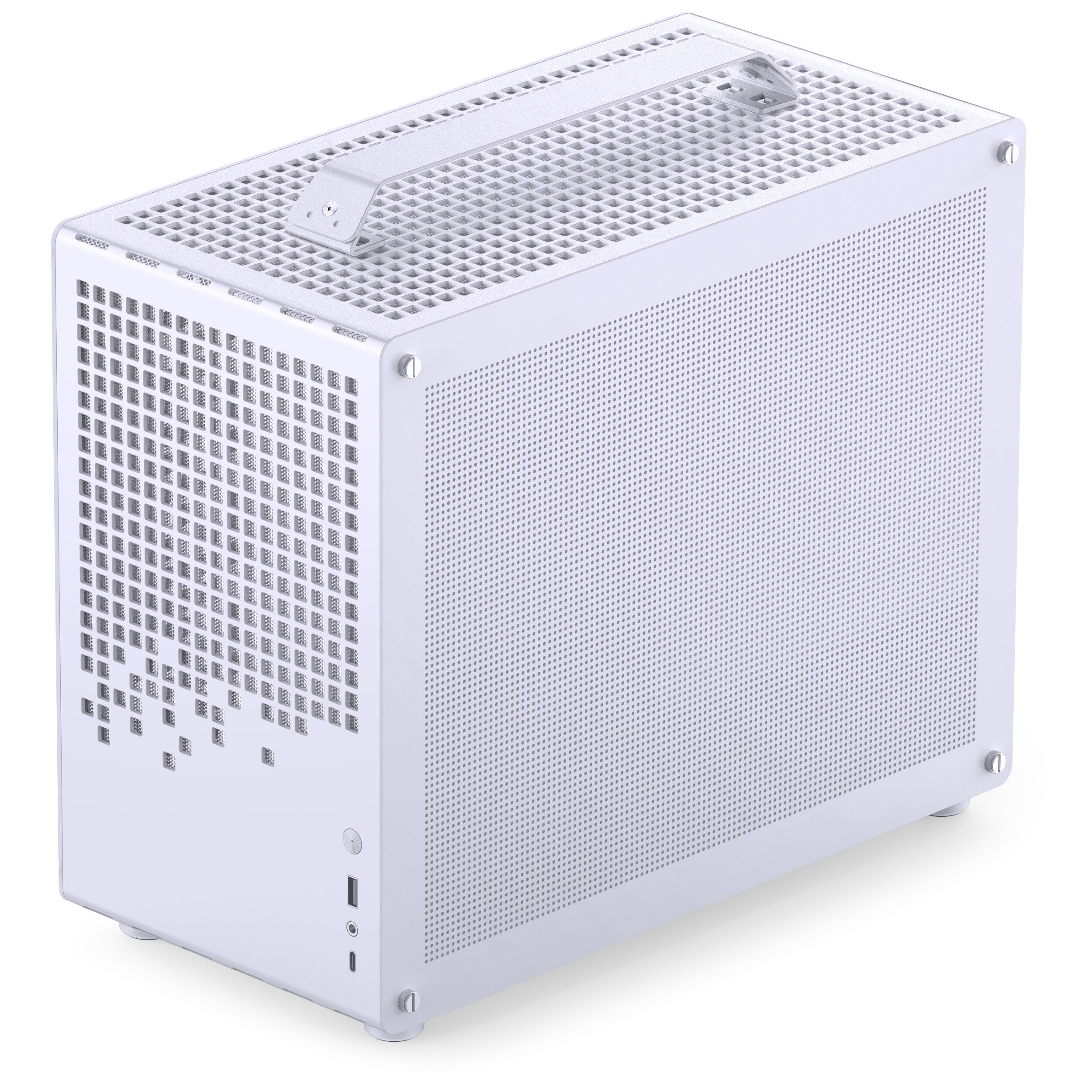 Jonsplus (Jonsbo) Z20 Micro-ATX case, with carrying handle - white ...