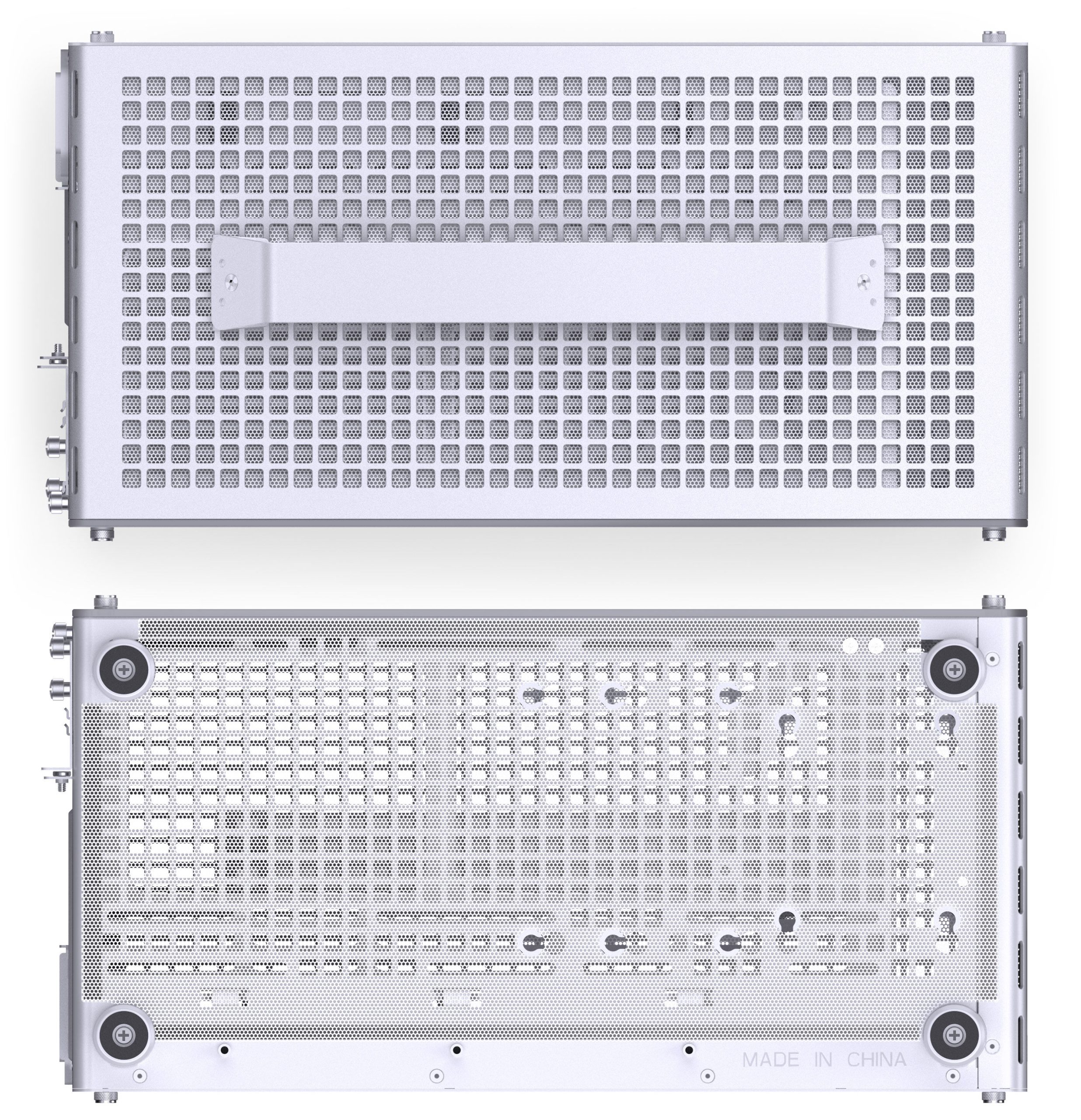 Jonsplus (Jonsbo) Z20 Micro-ATX case, with carrying handle - white ...
