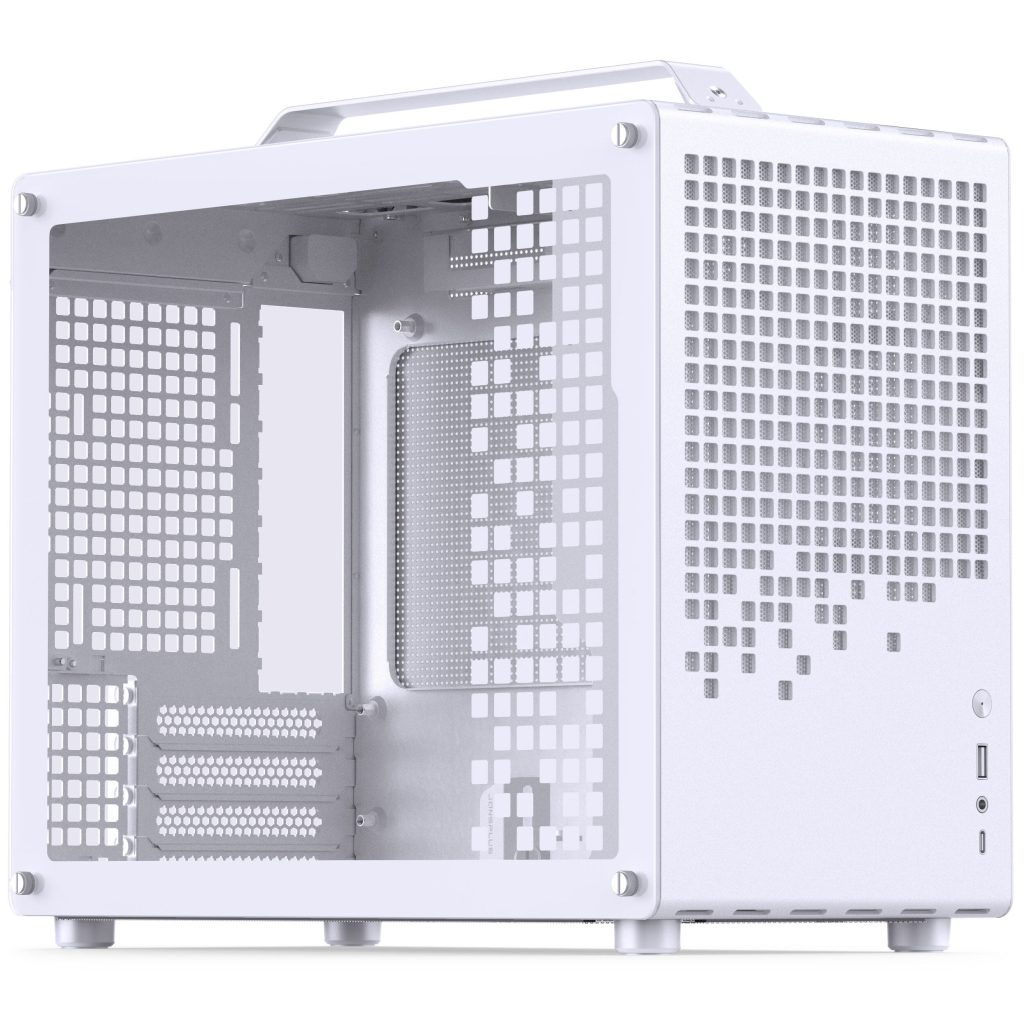 Jonsplus (Jonsbo) Z20 Micro-ATX case, with carrying handle - white ...