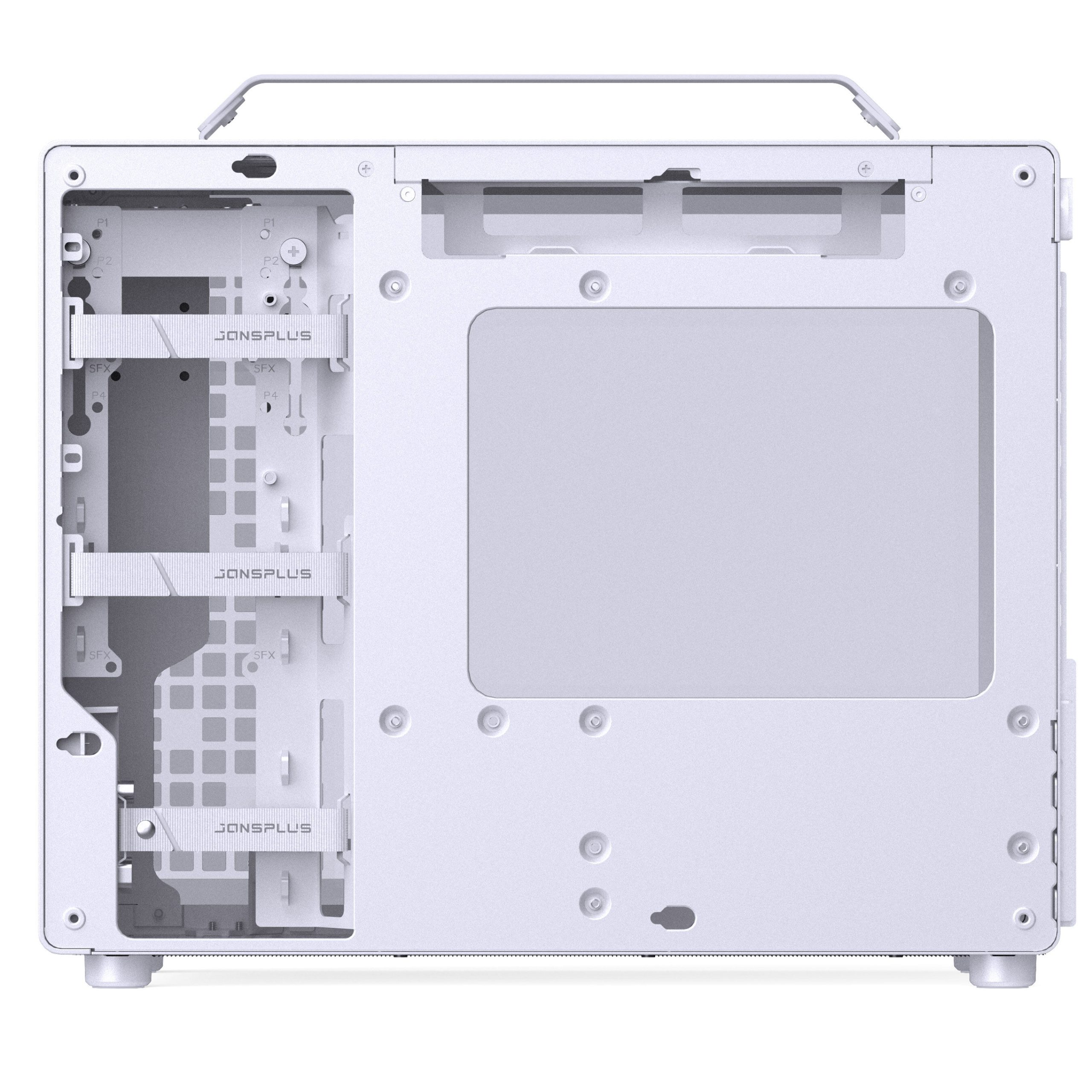 Jonsplus (Jonsbo) Z20 Micro-ATX case, with carrying handle - white ...
