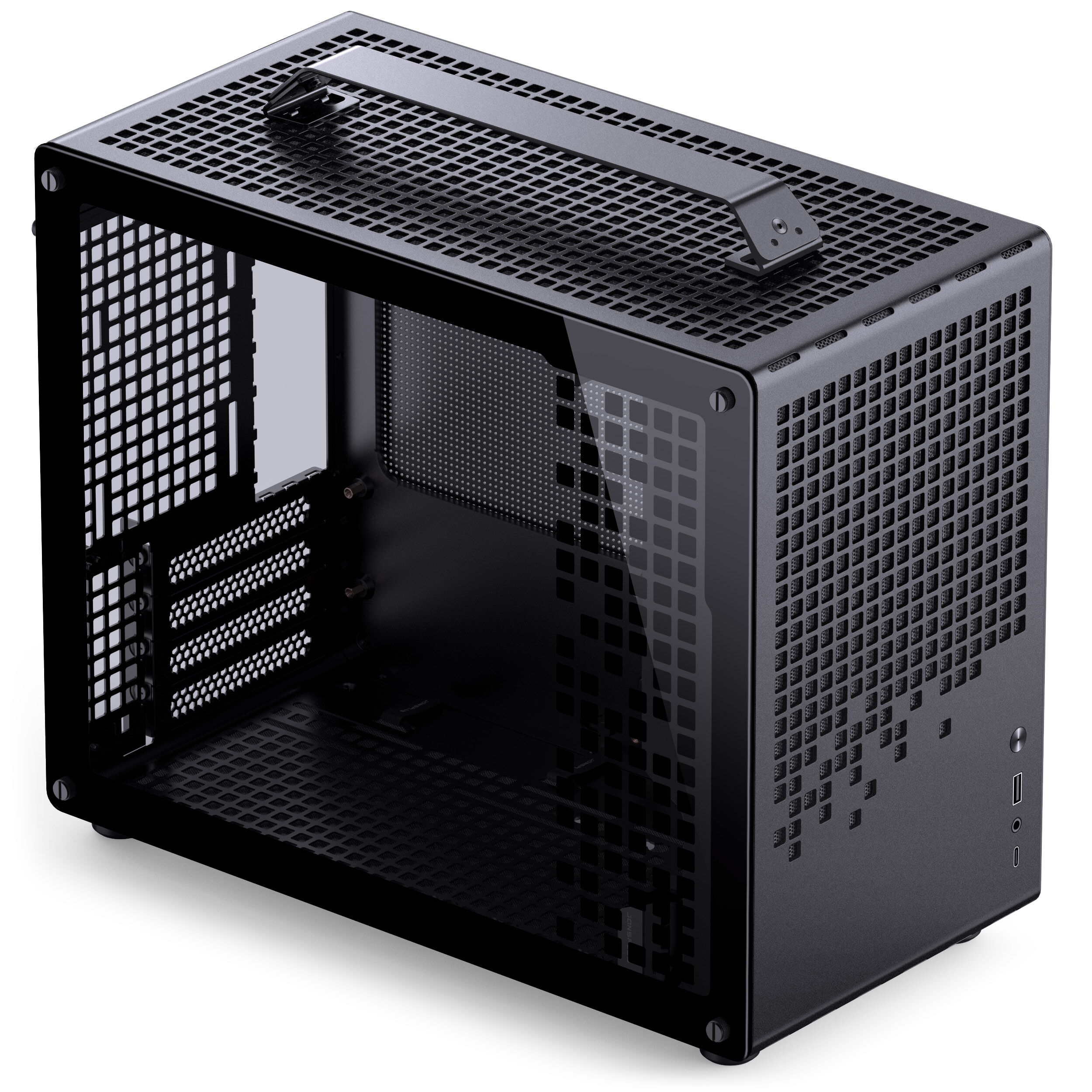 Jonsplus (Jonsbo) Z20 Micro-ATX case, with carrying handle - black ...