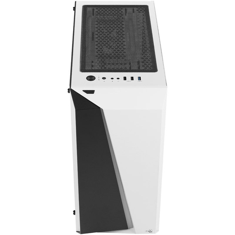 Aerocool Cylon Pro Tempered Glass Midi Tower - white - Watercooling UK