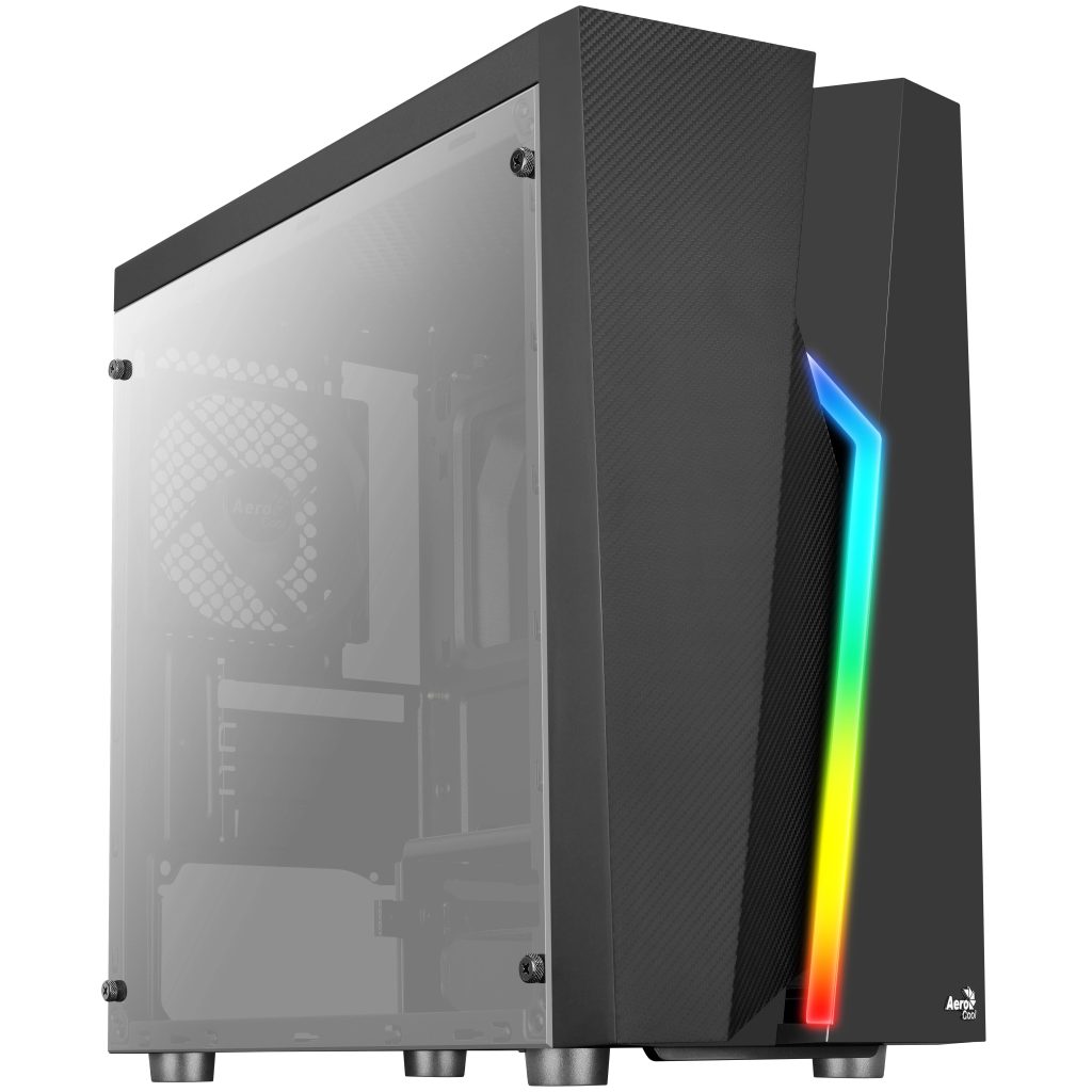 Aerocool Bolt Mini Micro-ATX Case - black - Watercooling UK