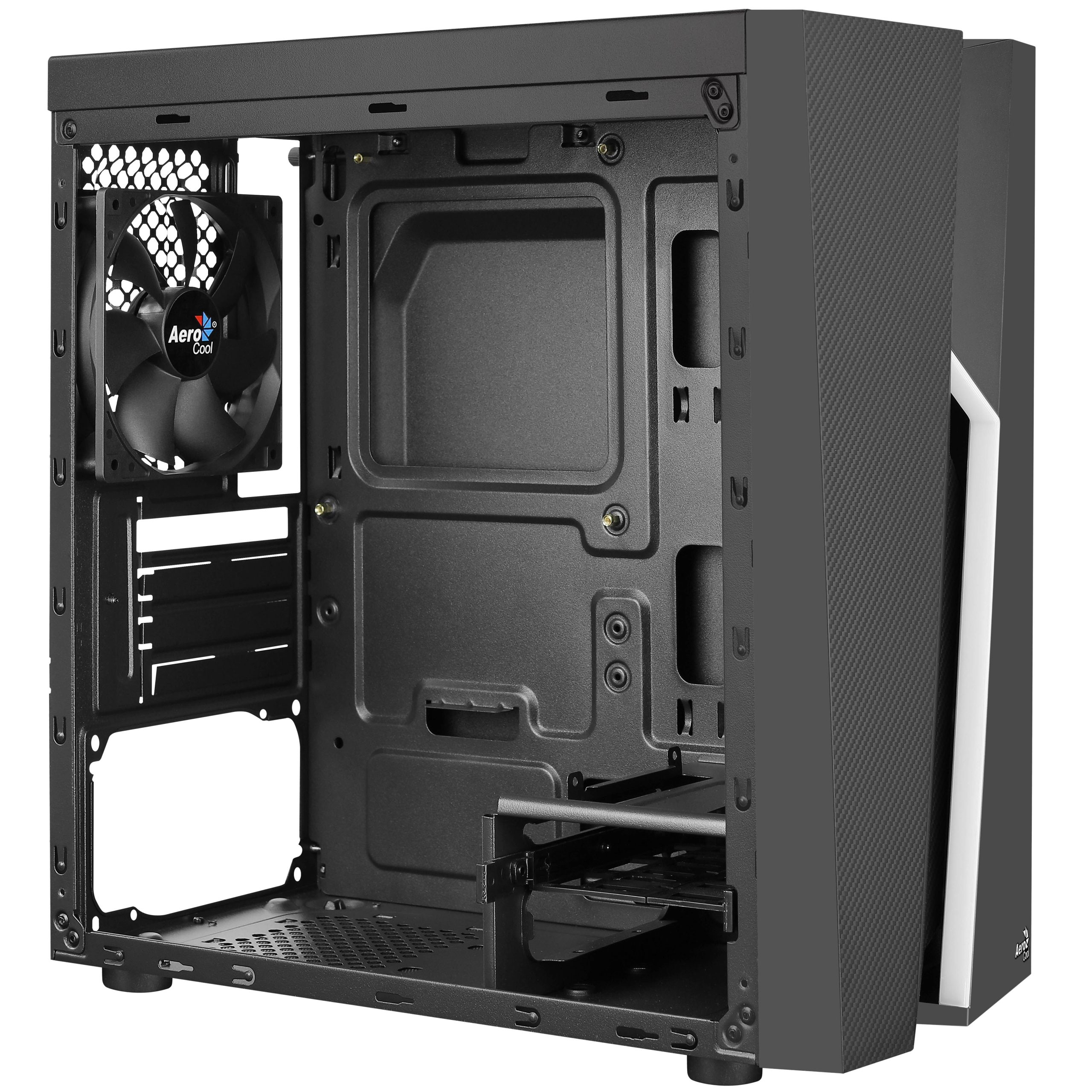 Aerocool Bolt Mini Micro-ATX Case - black - Watercooling UK