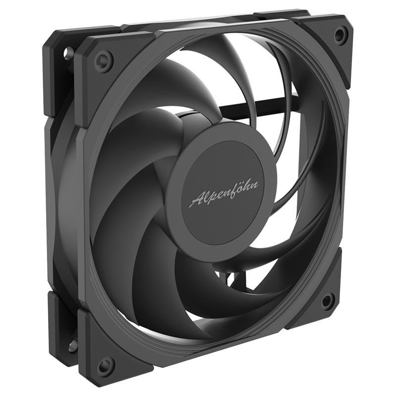 Alpenfohn 120 Jetstream PWM fans - pack of 3, black - Watercooling UK