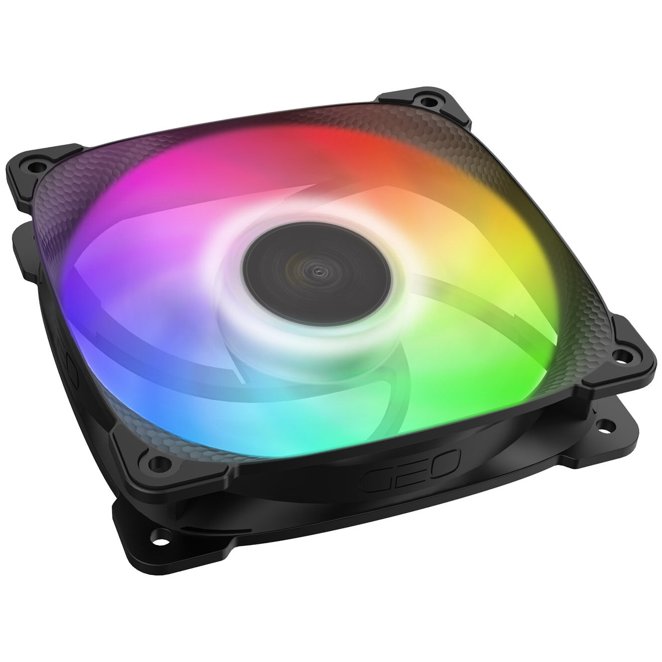 Geometric Future Squama 2501B RGB fan - 120 mm, black - Watercooling UK
