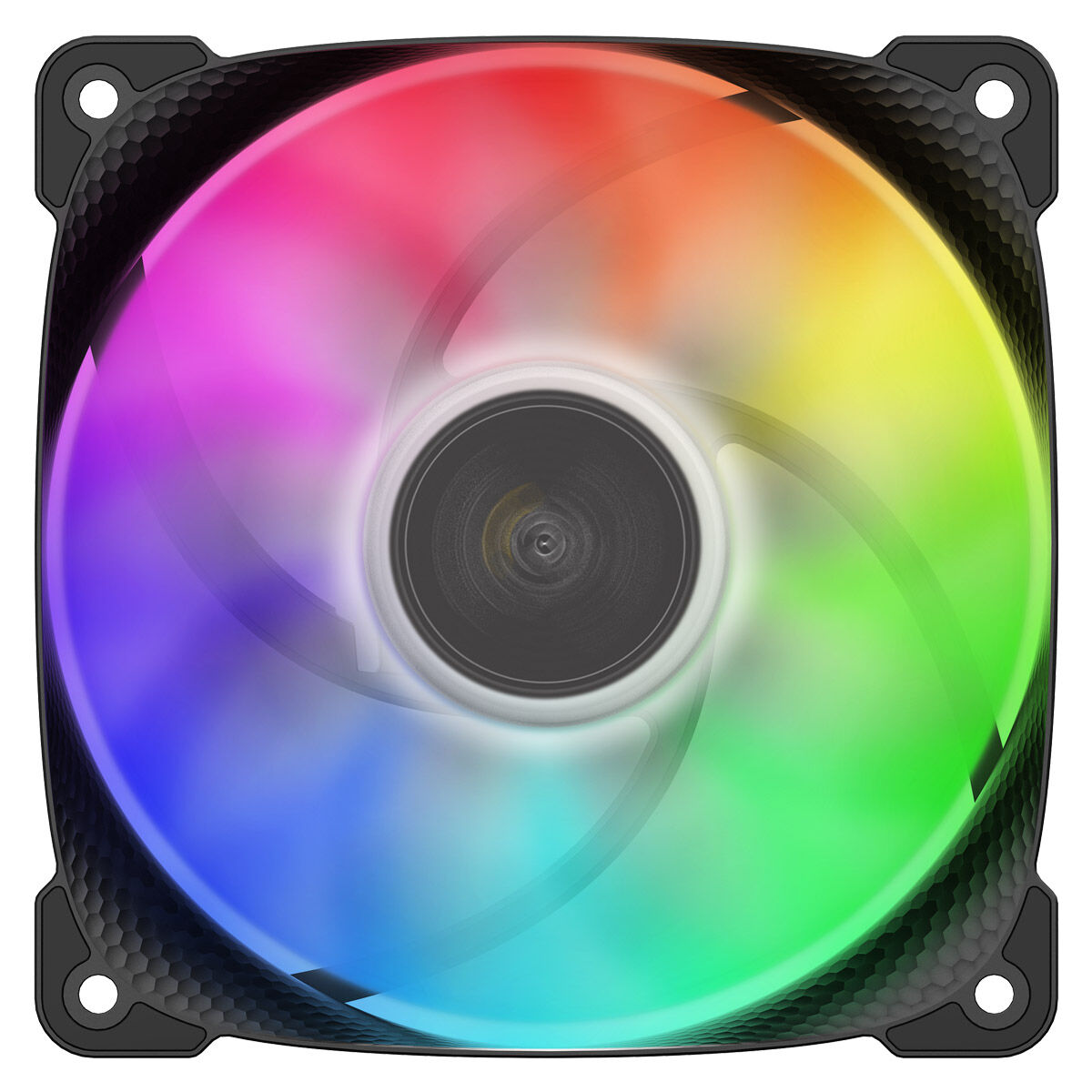 Geometric Future Squama 2501B RGB fan - 120 mm, black - Watercooling UK