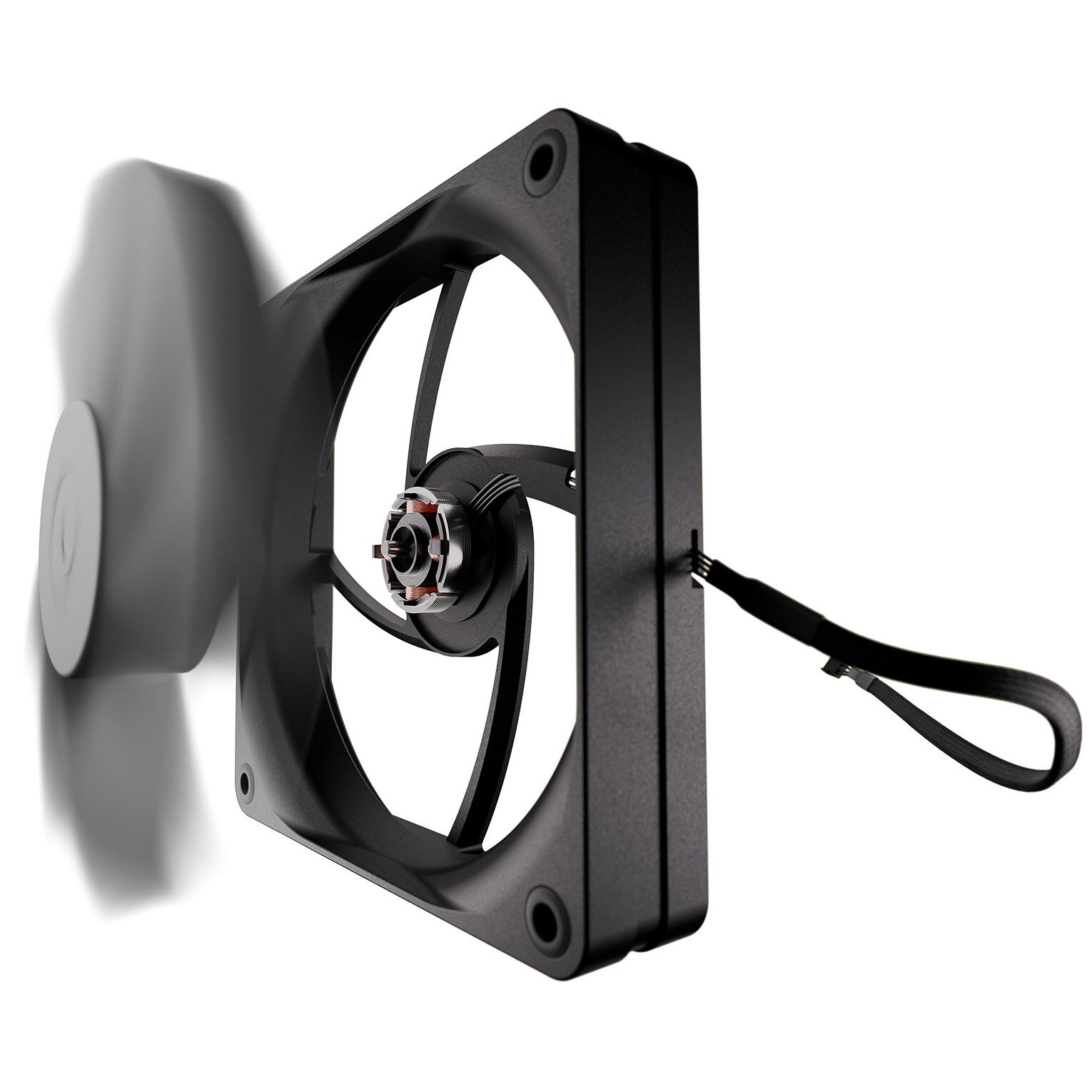 Hyte flow FA12 fan; Pack of 3 - 120mm - Watercooling UK