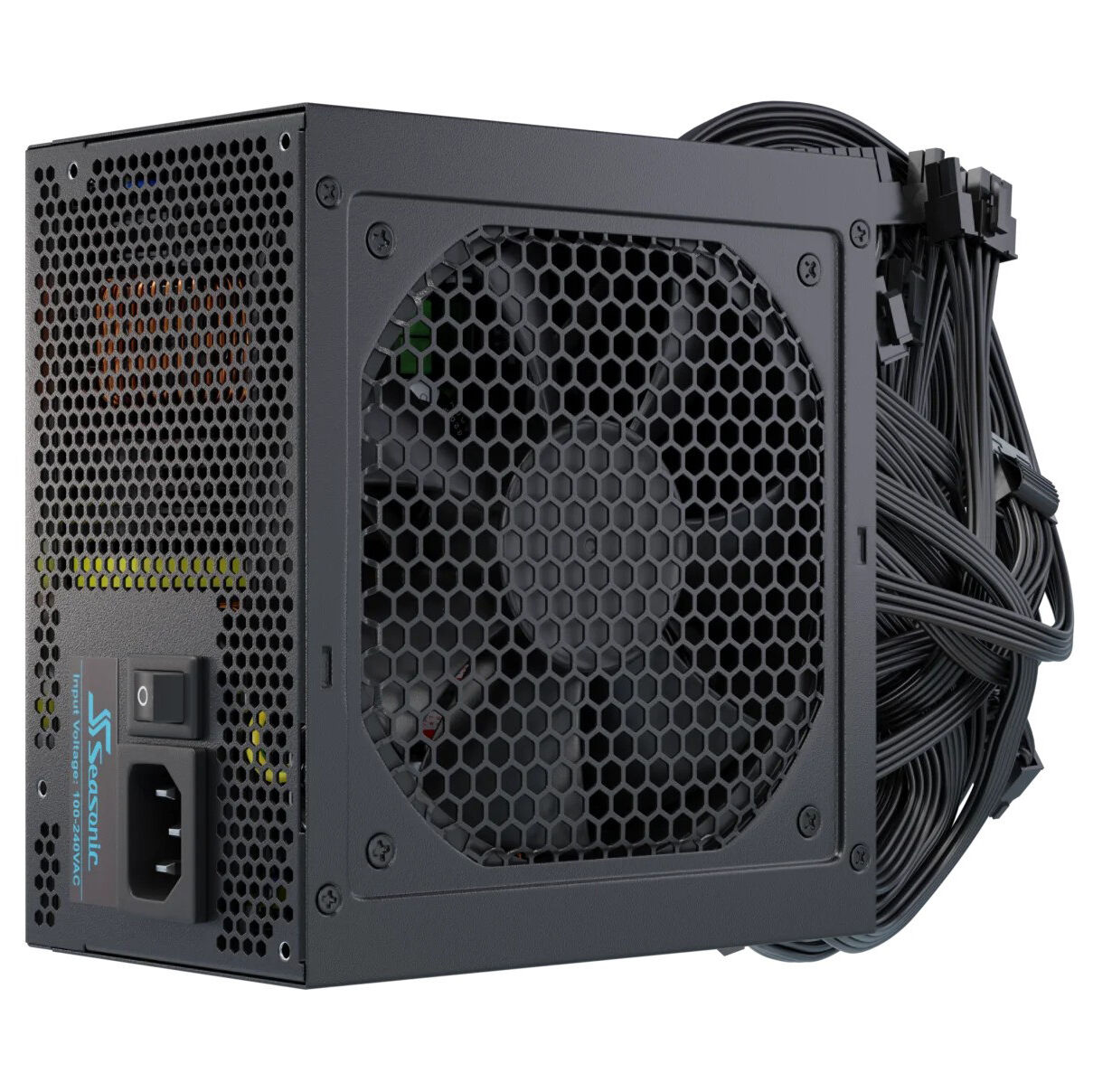 Seasonic G12 GC 80 PLUS Gold power supply - 750 watts, black ...