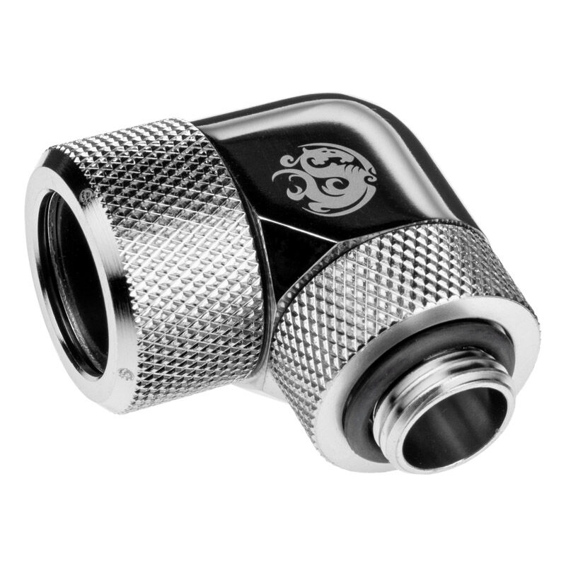 BitsPower Advanced adapter 90 degrees G1/4 inch AG to 16mm OD hard tube ...