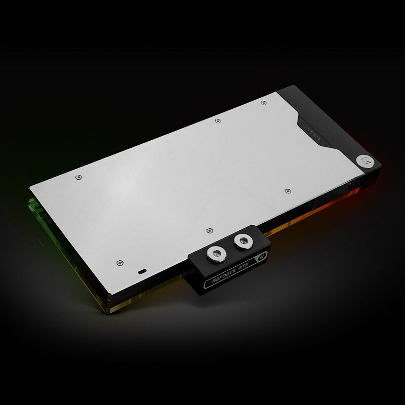 EK-Quantum Vector2 Trio RTX 3070 Ti Backplate - Nickel - Watercooling UK