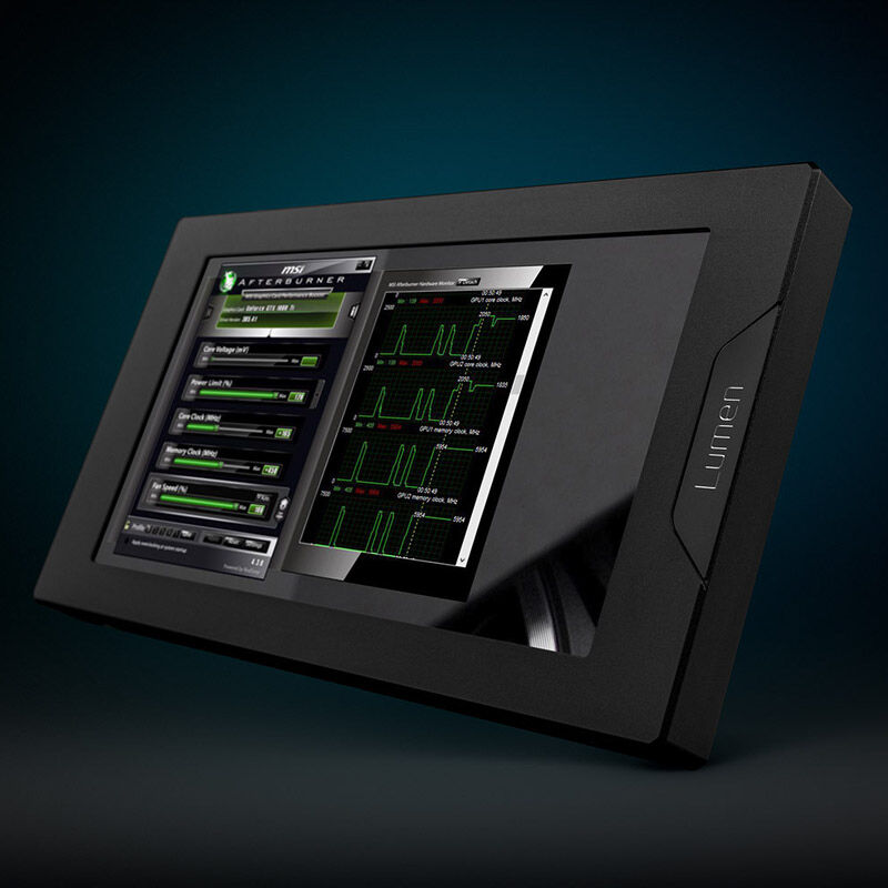 EK-Quantum Lumen 7inch LCD - Black - Watercooling UK
