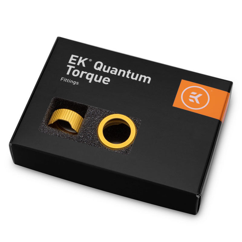 EK-Quantum Torque Compression Ring 6-Pack HDC 16 - Satin Gold ...