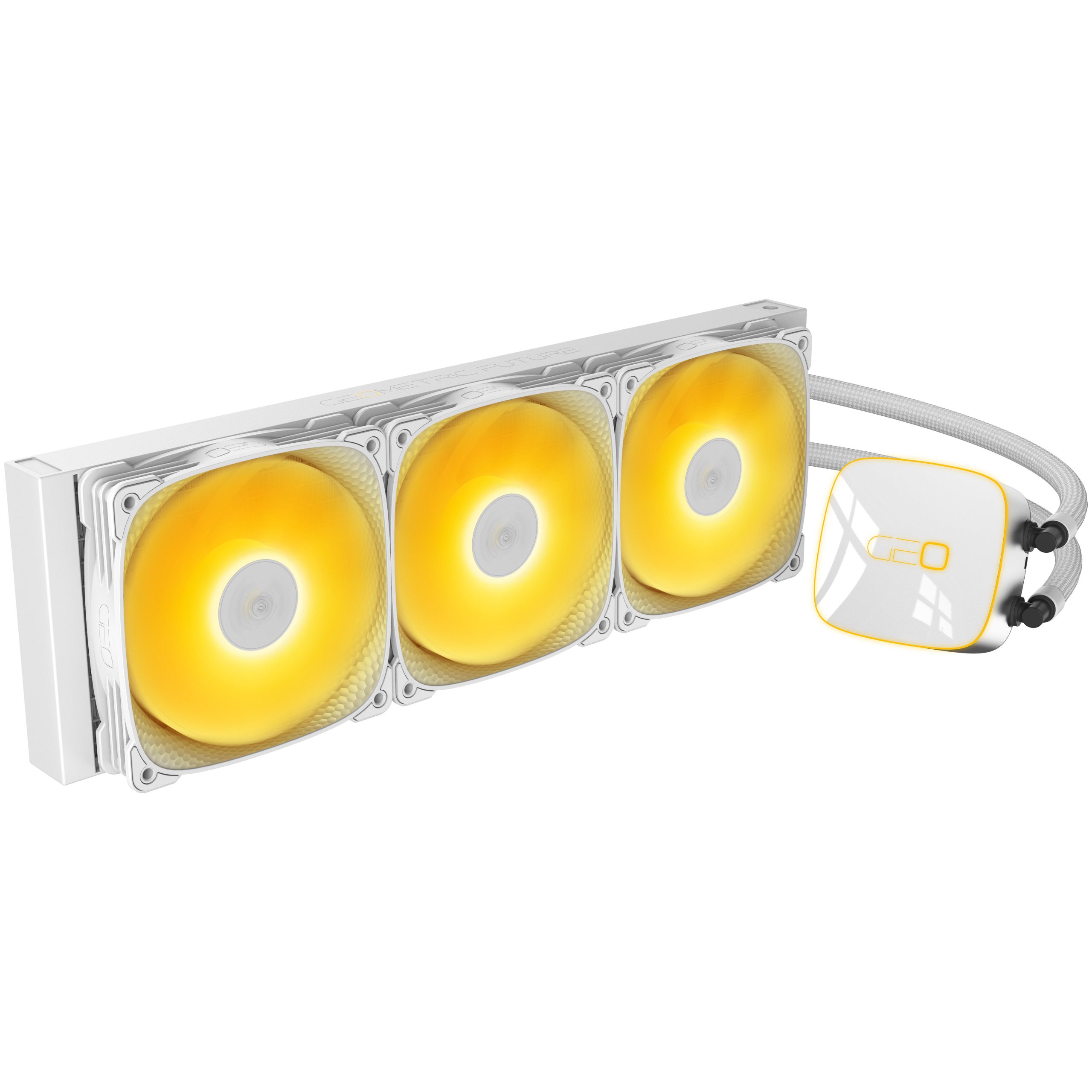 Geometric Future Eskimo Junior Neon 360 AIO water cooling; ARGB - white ...