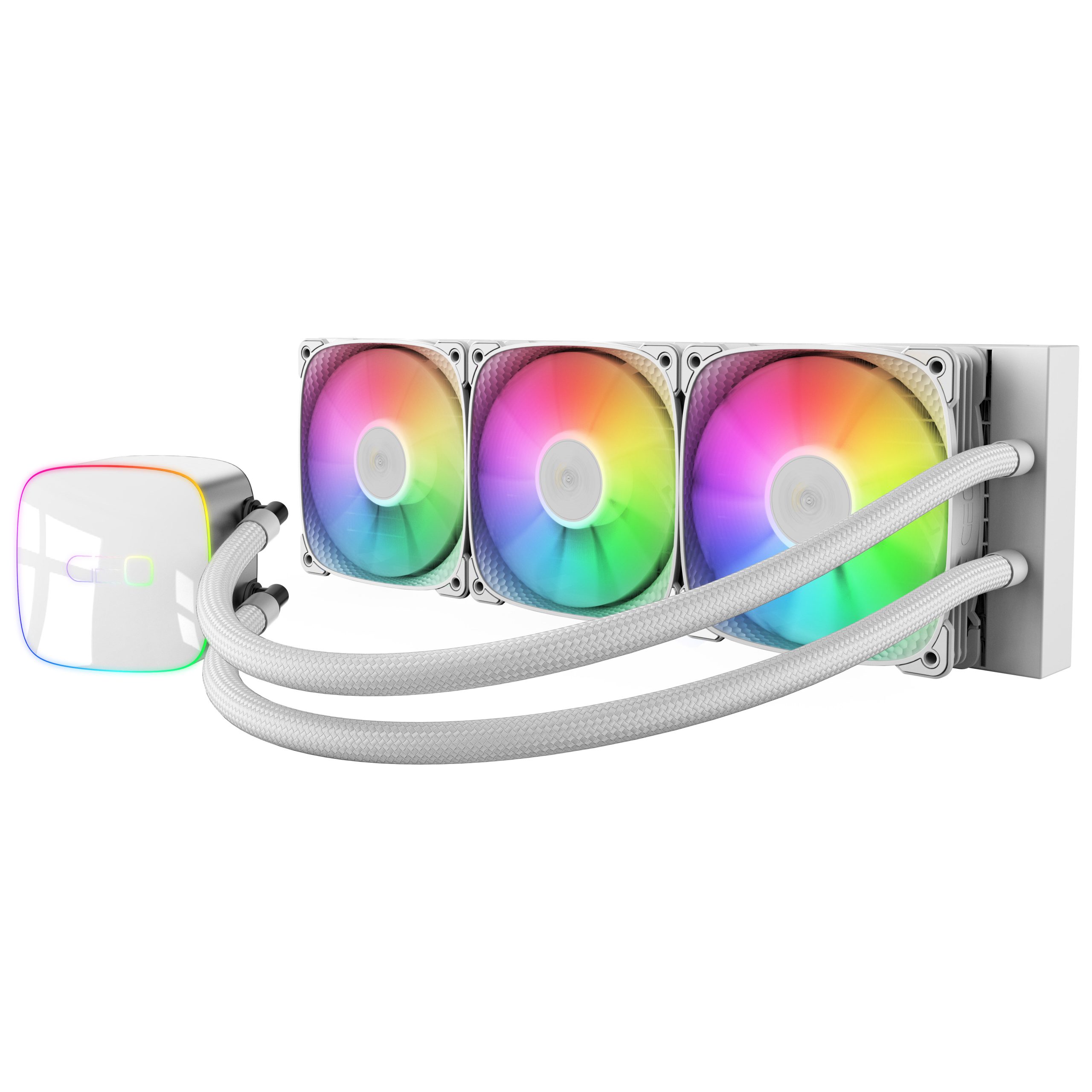Geometric Future Eskimo Junior Neon 360 AIO water cooling; ARGB - white ...