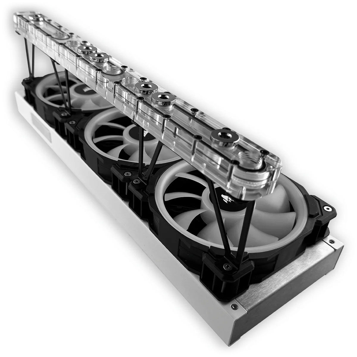 Stealkey Customs SK-UNI Mounting Bracket 60mm (120mm fan) - Watercooling UK
