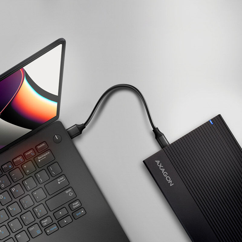 AXAGON EE35-GTR USB-C 3.2 Gen 1 - SATA 6G, 3.5 external hard drive ...