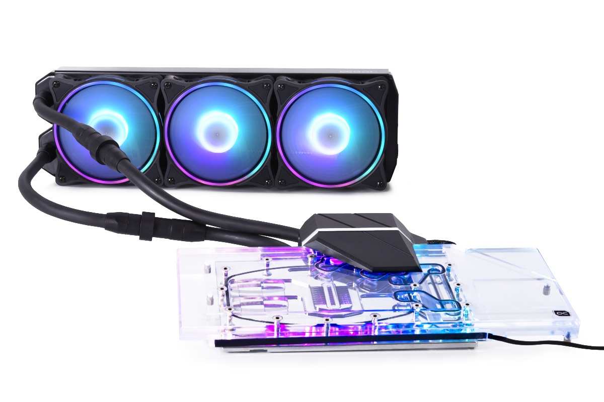 Alphacool Eiswolf 2 AIO - 360mm RTX 3080/3090 Suprim X with Backplate ...
