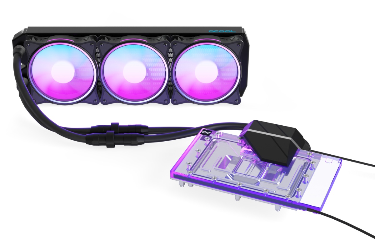 Alphacool Eiswolf 2 AIO - 360mm RTX 4090 GameRock + Phantom with ...