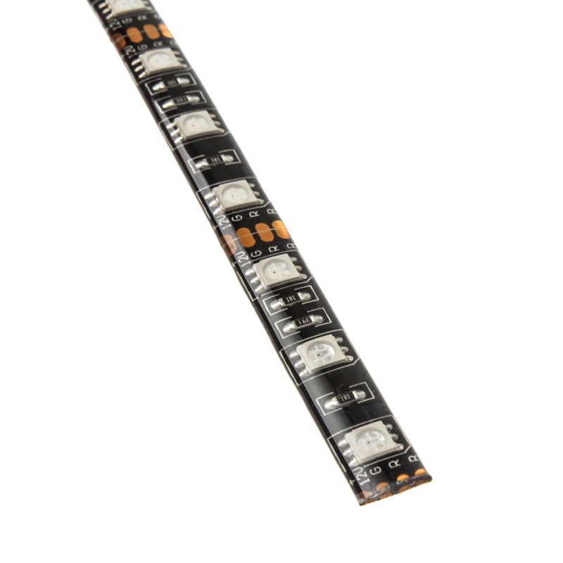 Aqua Computer RGB LED strip, IP65, black - 25cm - Watercooling UK