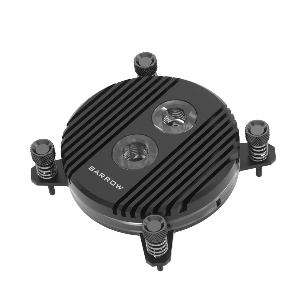 Barrow Horizon CPU Waterblock, LRC 2.0 RGB, INTEL 115x / 1700 - Black ...