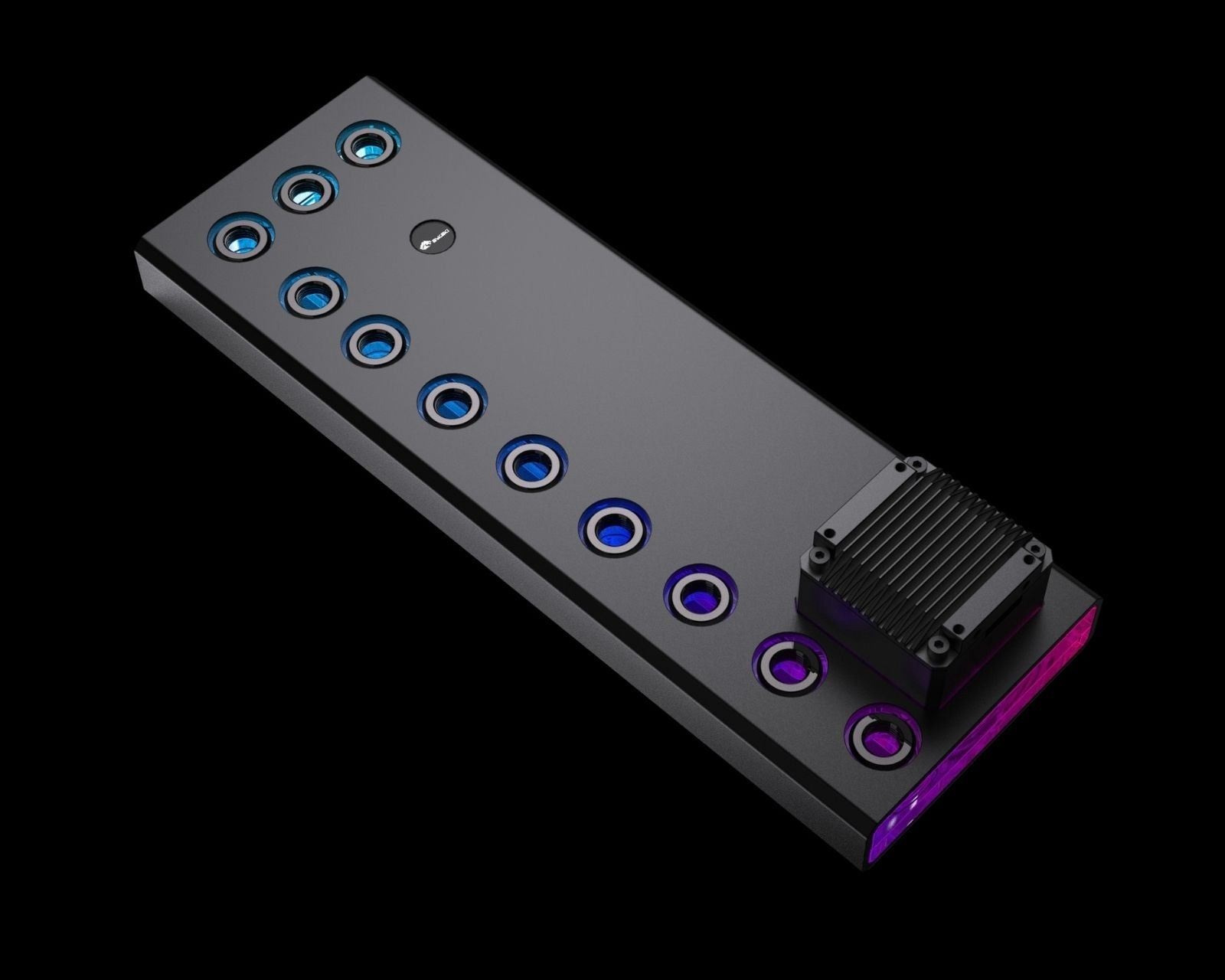 Bykski 360 Full Armour Universal Distro Plate with DDC PWM Pump, 5v ...