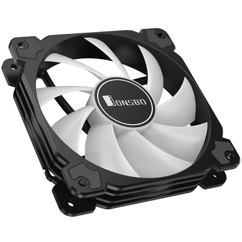 Jonsbo FR-925 PWM fan, ARGB - 92mm, black - Watercooling UK