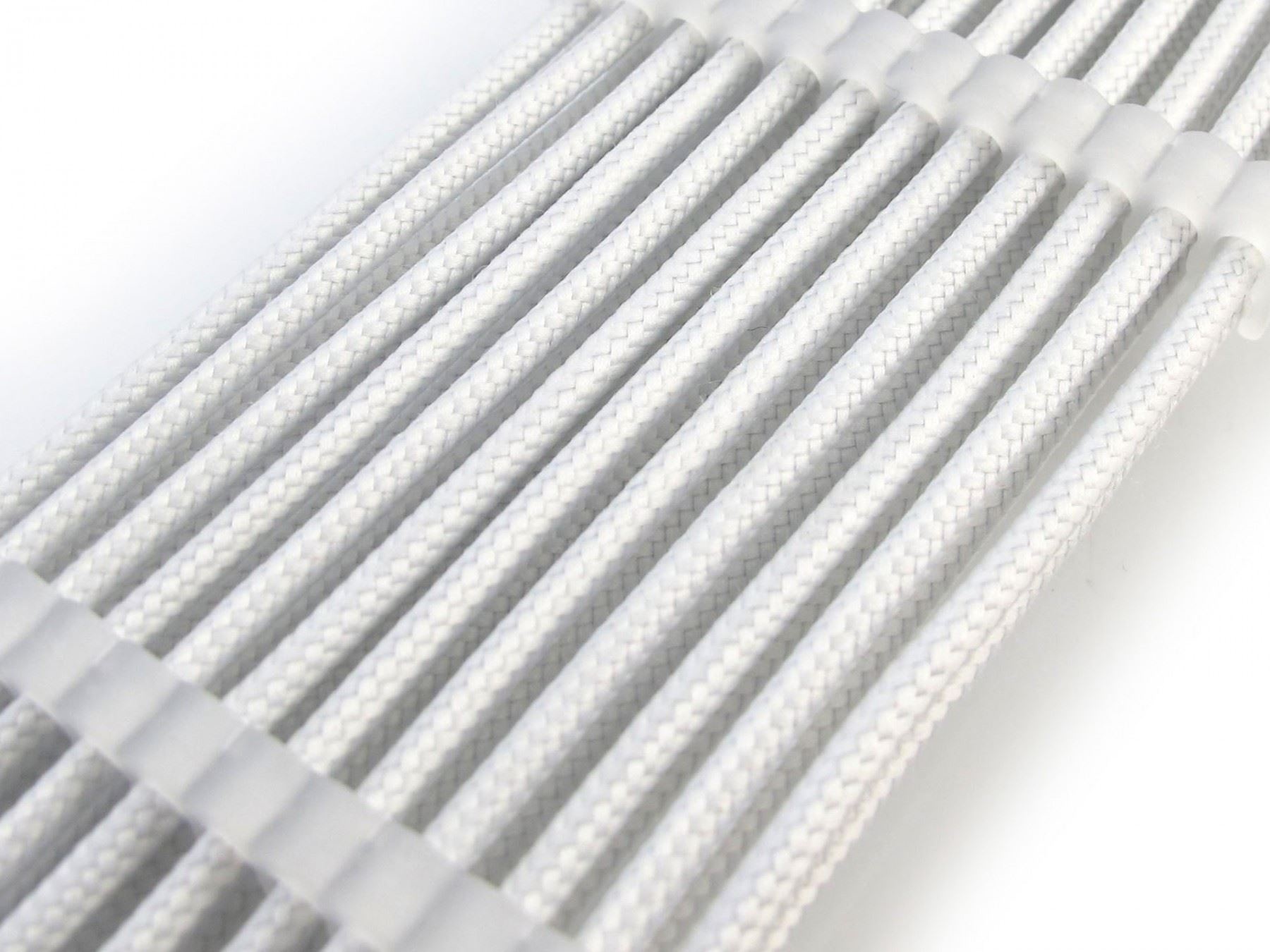 XSPC Premium Sleeved 24-Pin ATX Extension Cable (White) - Watercooling UK