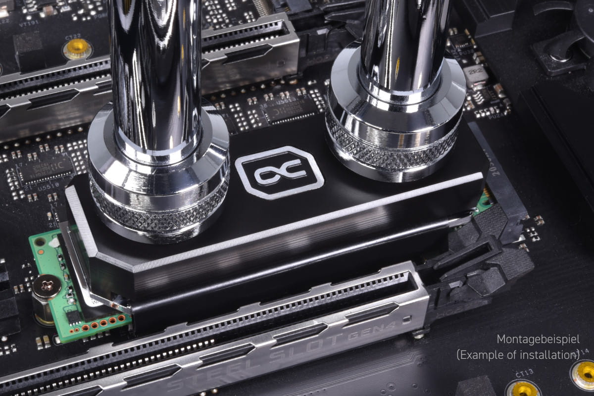 Alphacool HDX Apex Acetal M.2 2280 SSD Cooler - Watercooling UK