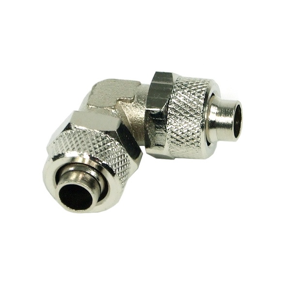 10/8mm (8x1mm) L Tubing Connector - Watercooling UK