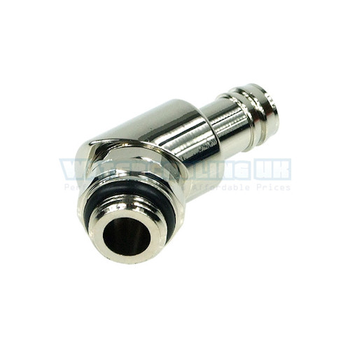 Enzotech RHF-G1/4-38 G1/4 - 45- 3/8 (10mm) Rotary Barb - Watercooling UK