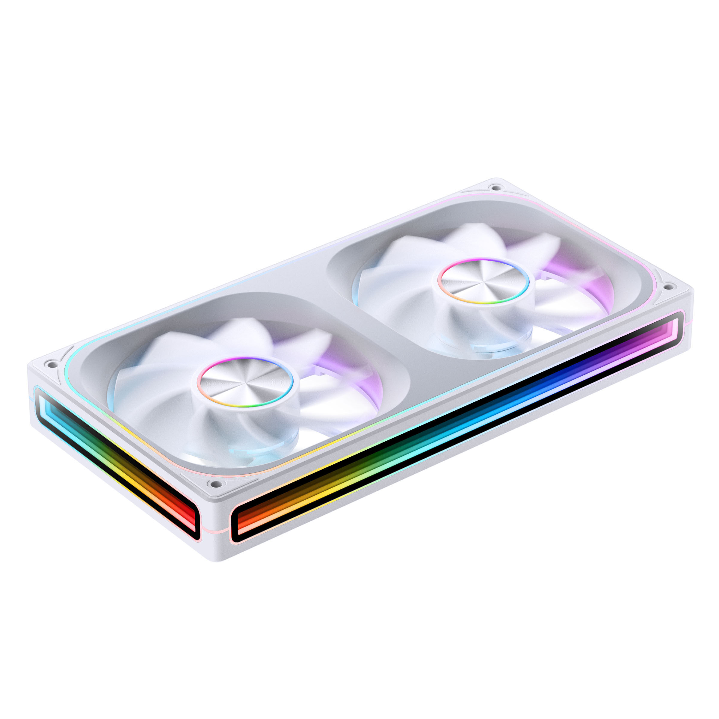 Jonsbo ZA-240 fan, reverse blade, PWM, ARGB - 240mm, white ...