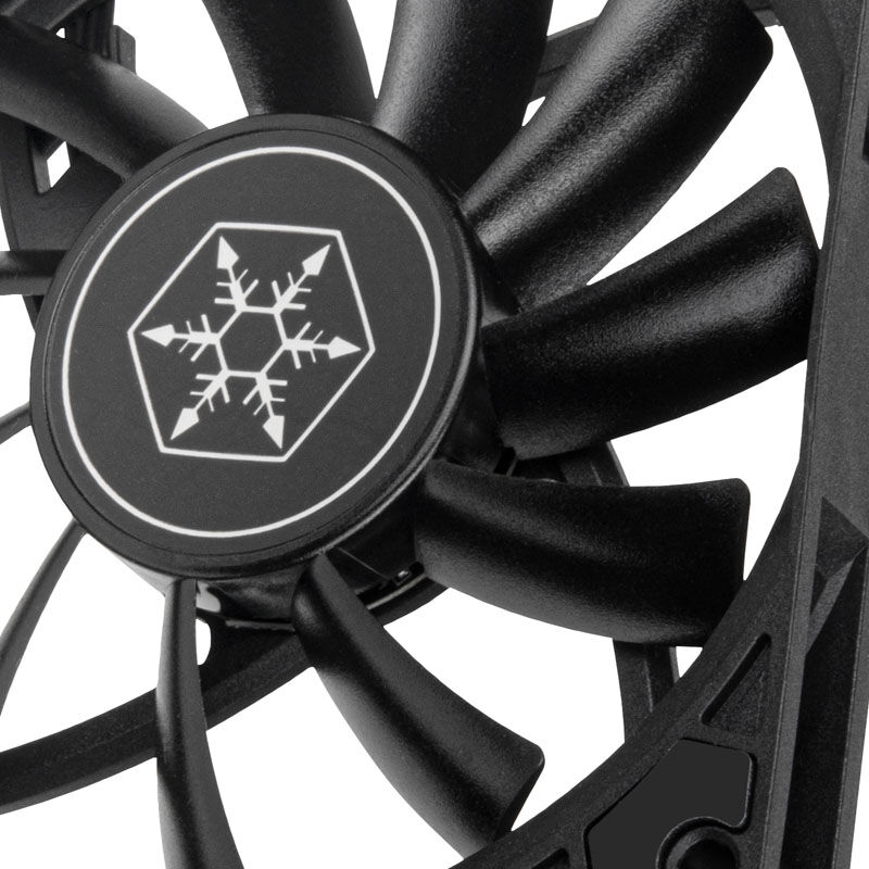 SilverStone Air Slimmer SST-AS90B Slim Fan - 92mm, black - Watercooling UK