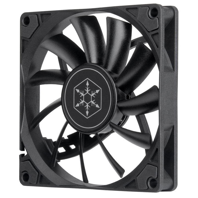 SilverStone Air Slimmer SST-AS90B Slim Fan - 92mm, black - Watercooling UK