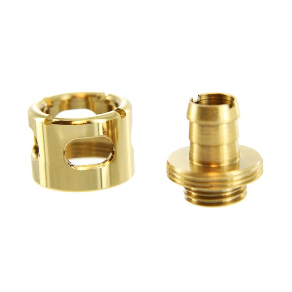 Monsoon 16/10mm (ID 3/8 OD 5/8) Free Center Compression Fitting - Gold ...