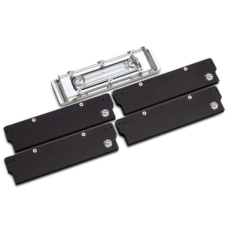 Bitspower memory cooler, DDR5, transparent double-sided - 4 DIMMS ...
