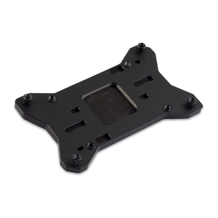 Aqua Computer Reinforced Backplate - Socket AM5, black - Watercooling UK