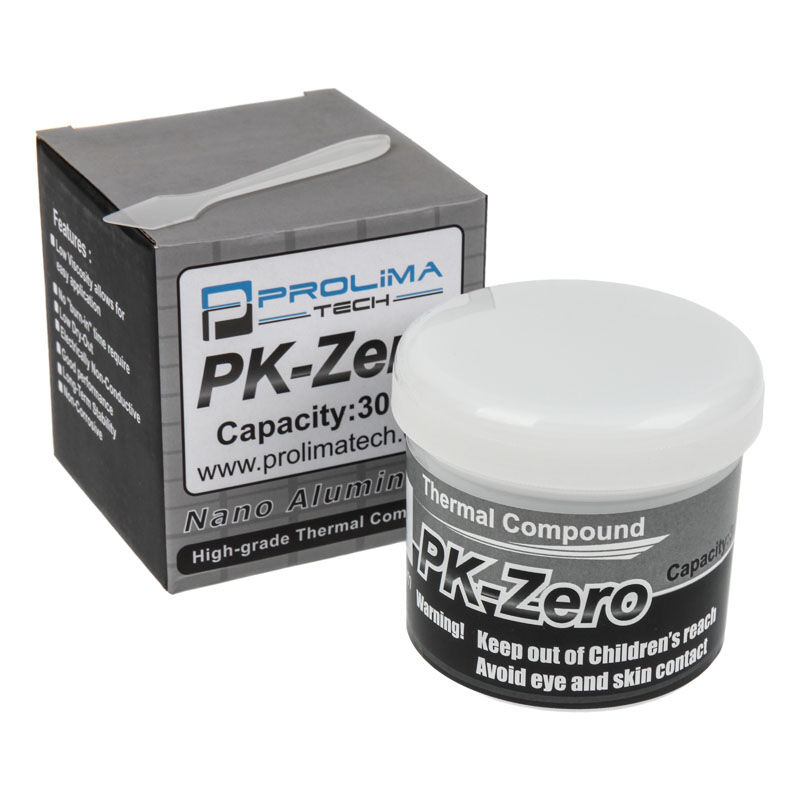 Prolimatech PK-Zero aluminum thermal paste - 300g - Watercooling UK