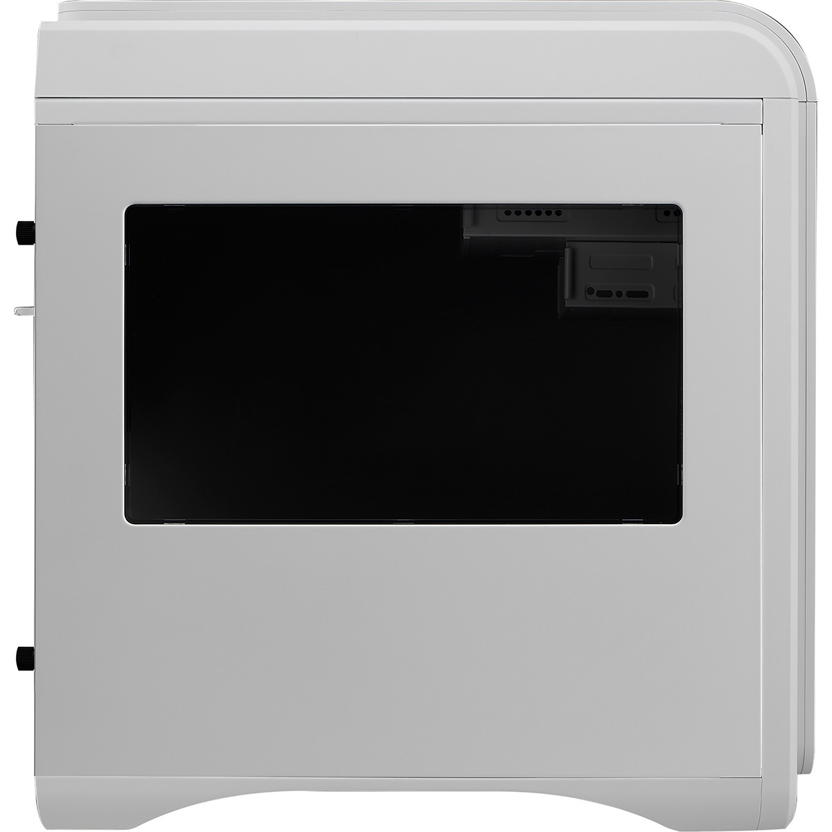 Aerocool Dead Silence White Gaming Cube Case with Side Window ...