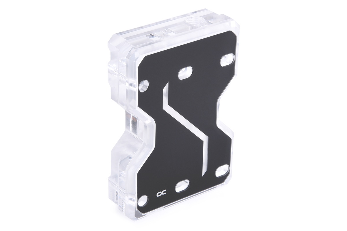 Alphacool Aurora GPX SLI Connector Dual X4 - Acryl - Digital RGB ...