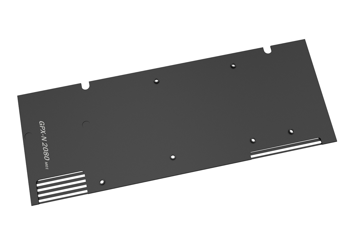 Alphacool Backplate for Eisblock GPX-N RTX 2080 Acetal and Plexi Light ...