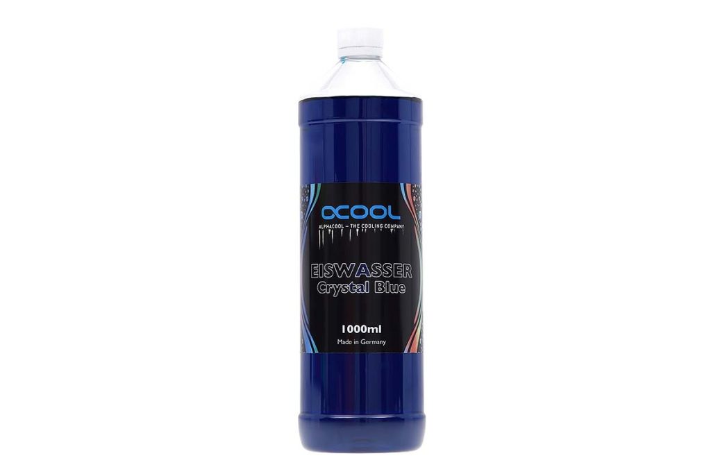 Alphacool Eiswasser Crystal Blue premixed coolant 1000ml - Watercooling UK