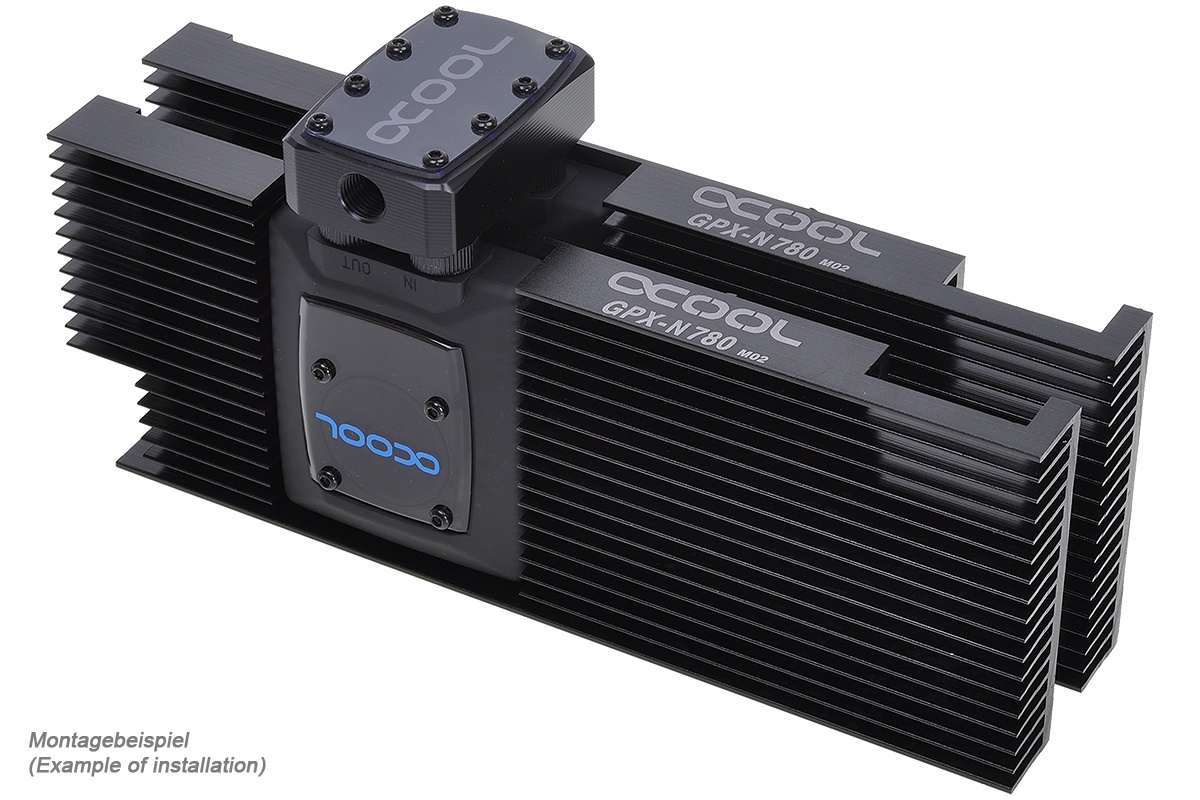 Alphacool GPX SLI Connector - Dual - Watercooling UK