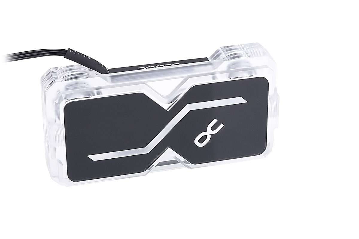 Alphacool GPX SLI Connector Dual - Acryl - Addressable RGB - 4 PCI-E ...