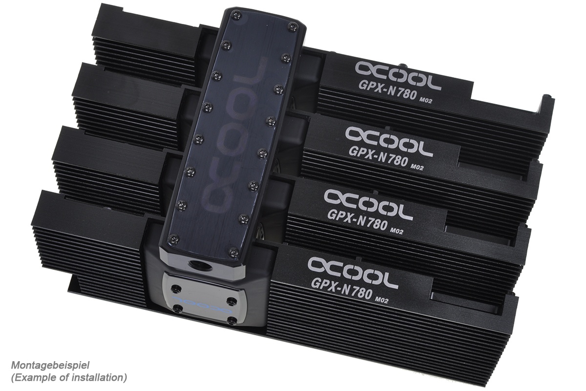 Alphacool GPX SLI Connector - Quad - Watercooling UK