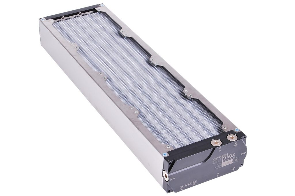 Aquacomputer airplex modularity system 480 mm, aluminum fins, one ...