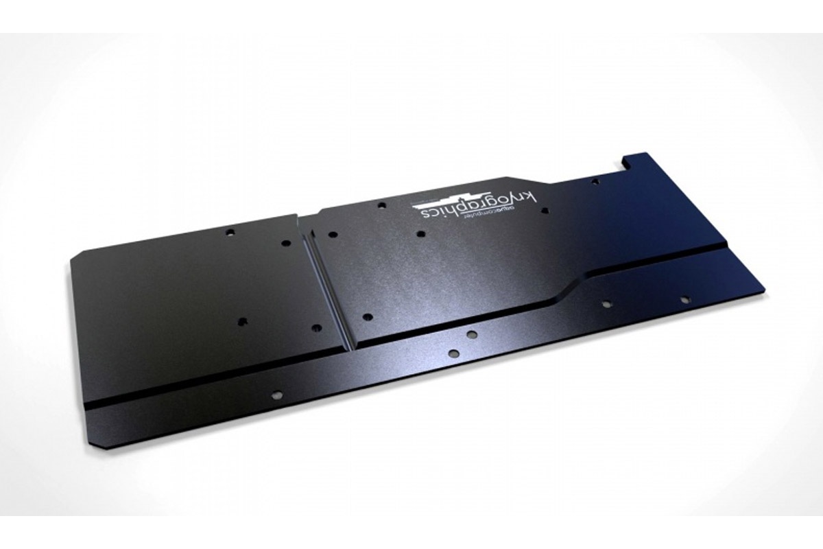 Aquacomputer backplate for kryographics Pascal GTX 1080 and 1070 ...