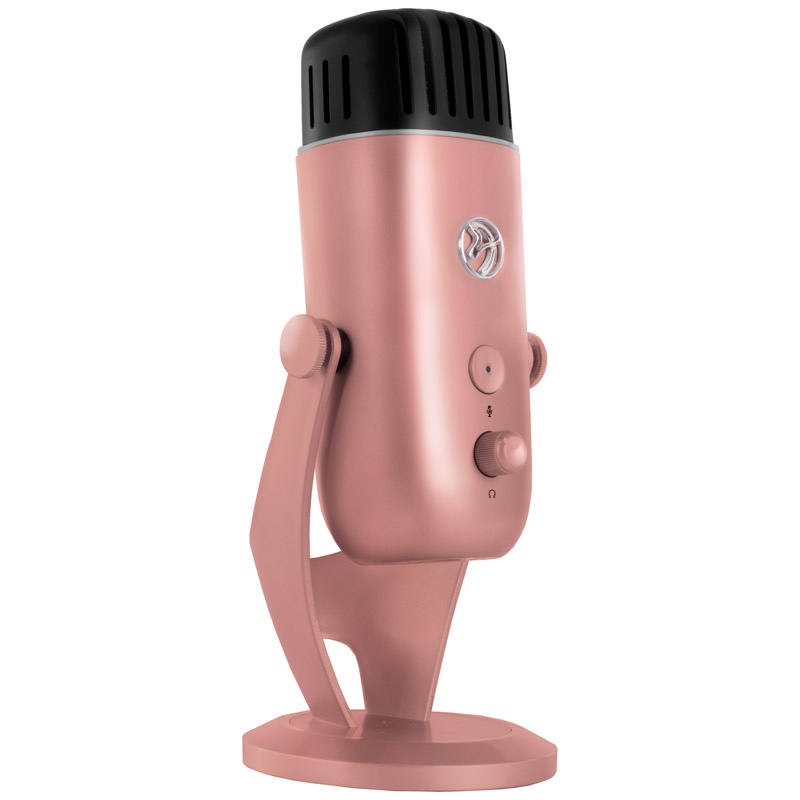 Arozzi Colonna microphone, USB - rose gold - Watercooling UK