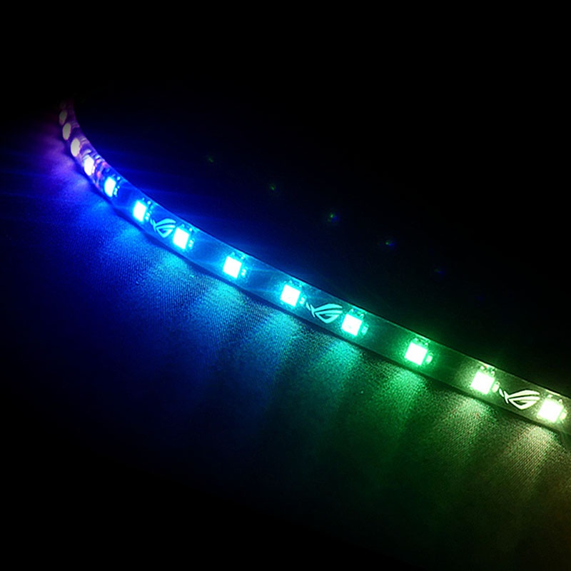 ASUS ROG Magnetic Addressable RGB LED Strip - 30cm, 15 LEDs ...