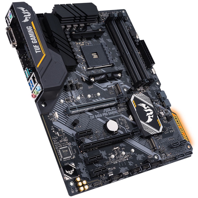 ASUS TUF B450-PRO Gaming, AMD B450 Motherboard - Socket AM4 ...
